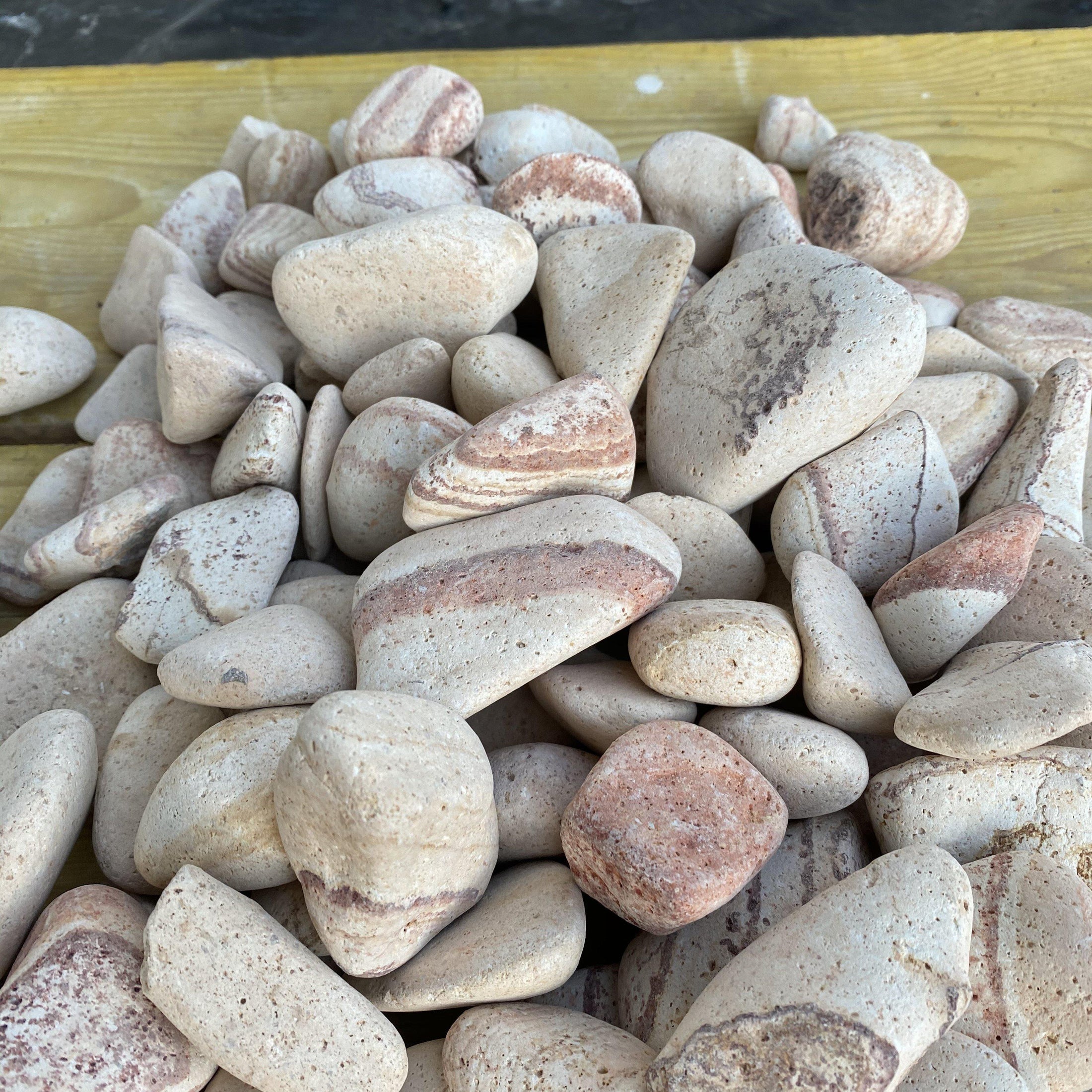 Rainbow Sandstone Pebbles 🇹🇷 – Stones4Gardens
