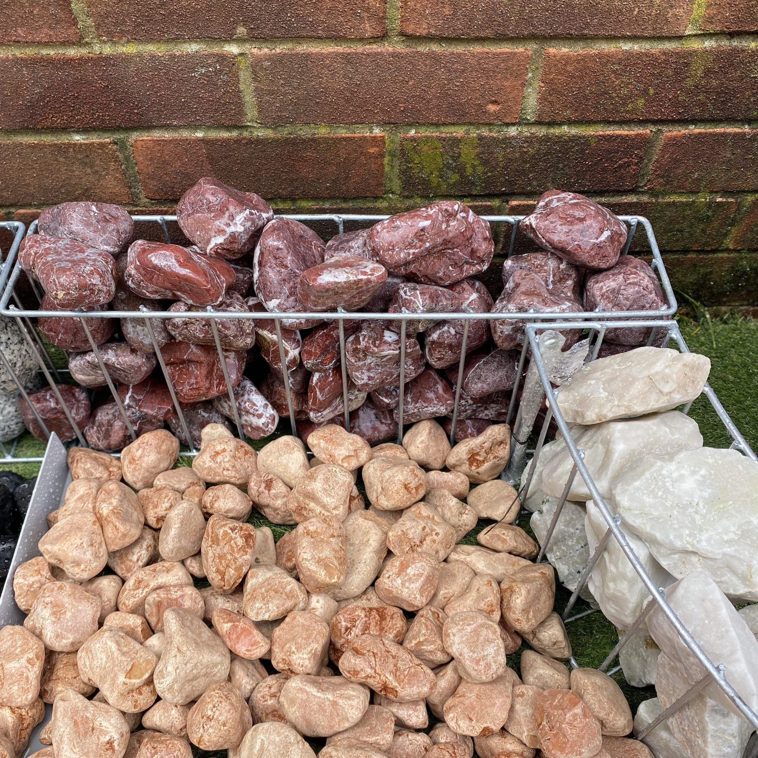 Red Rose Pebbles | Decorative Stones for Gardens